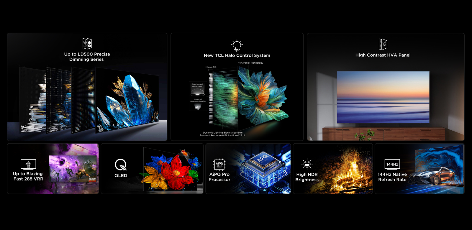 TCL 75’’ QM6K Series QD-Mini LED QLED 4K UHD Smart TV with Google TV – 75QM6K | TCL USA